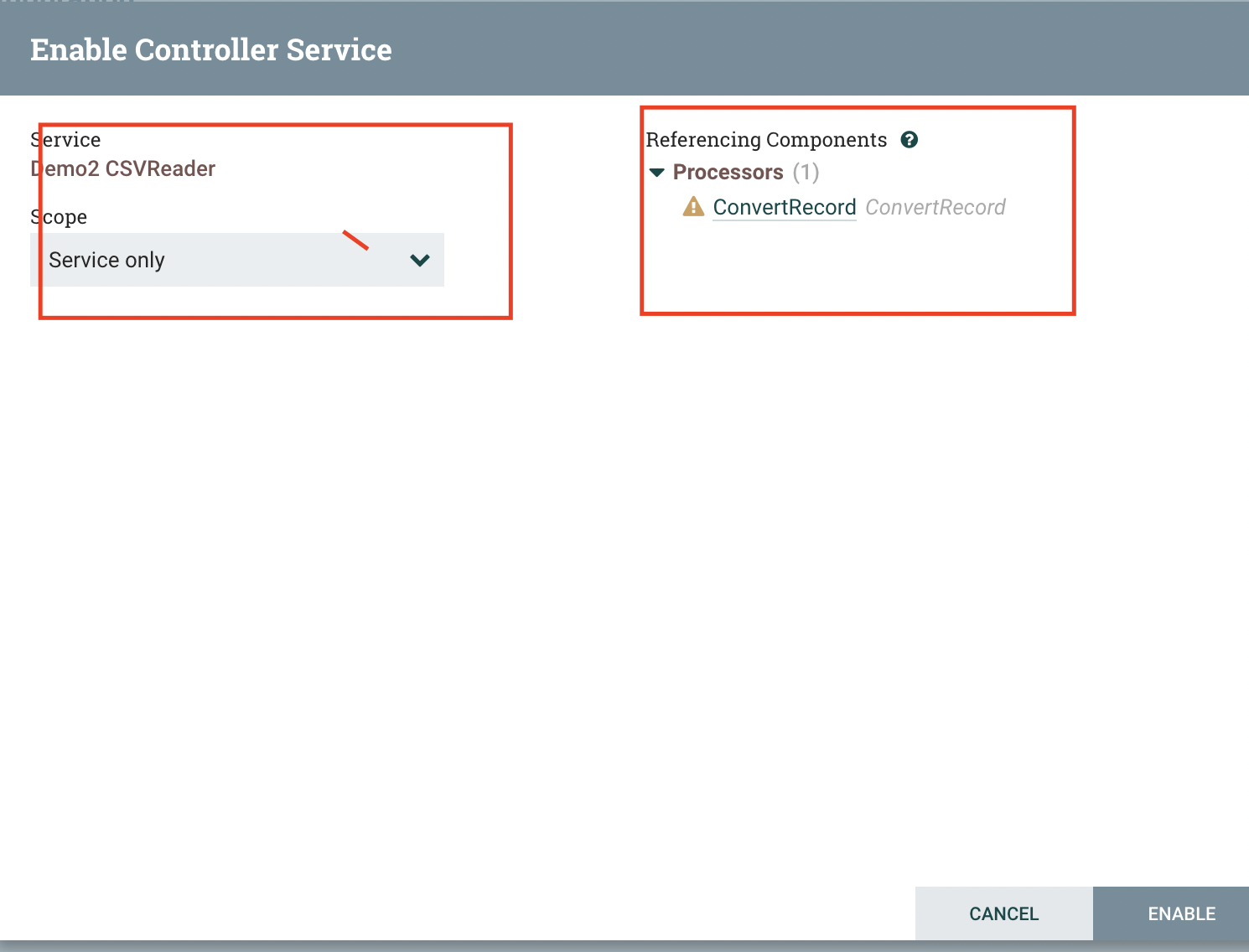 [Apache Nifi] 실습2 - CSV2Json 패턴 만들기 - Controller사용법 :: 까치의 일상노트