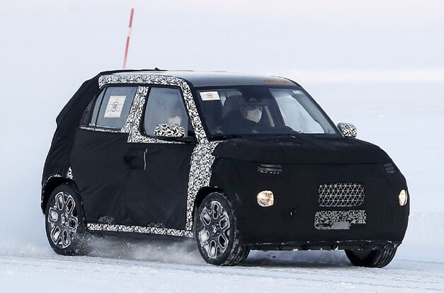 19년 만에 부활하는 현대차 경차 AX1 - 스파이샷 및 예상도