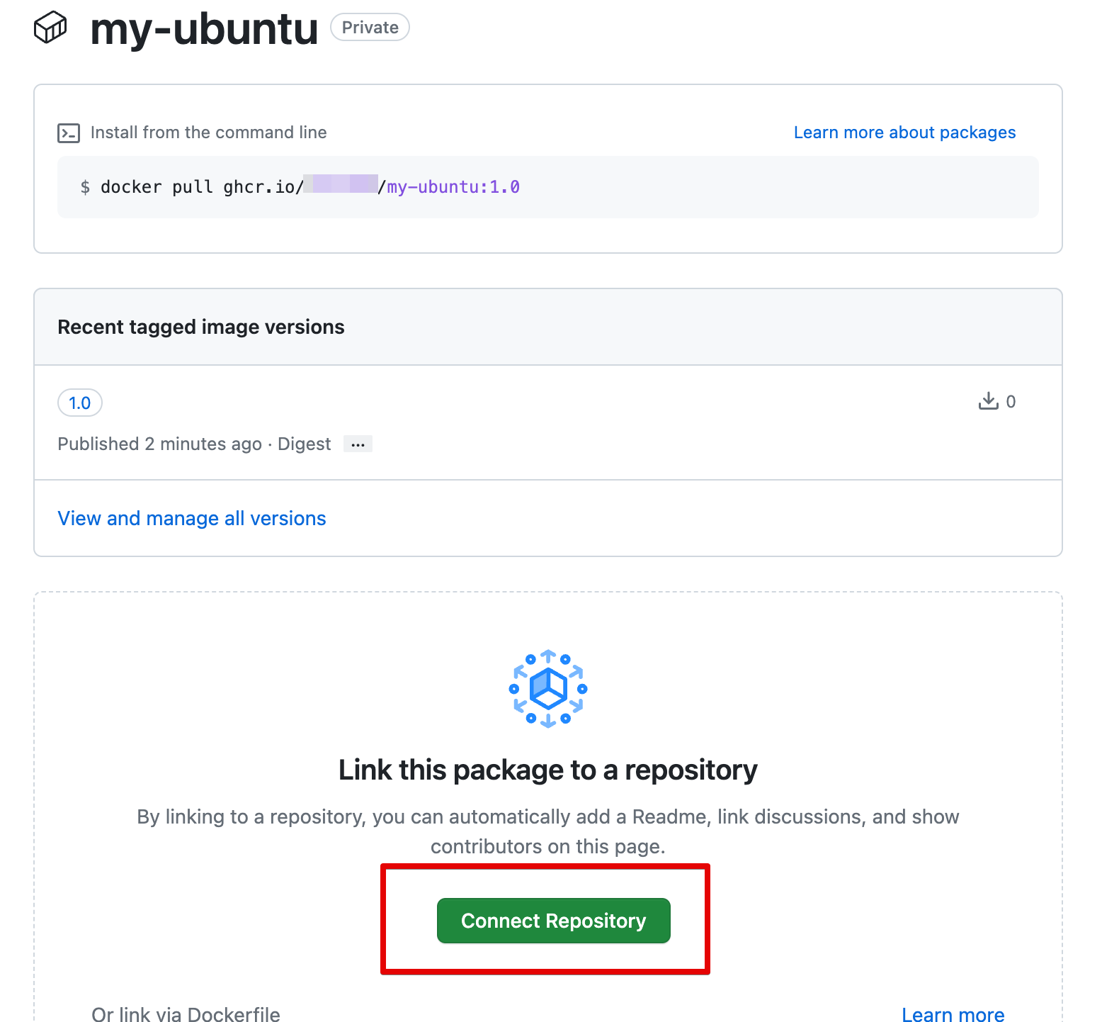 [Docker] (12) 깃허브로 도커 이미지 공유하기 | Packages Container Registry — CV DOODLE