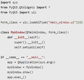 #100 파이썬에서 QT 활용하기 (PyQT 기반 GUI)