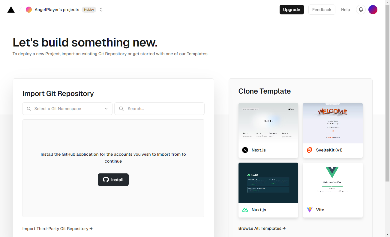 [Vercel] 웹 서비스 배포하기 (Feat. Next, Github)