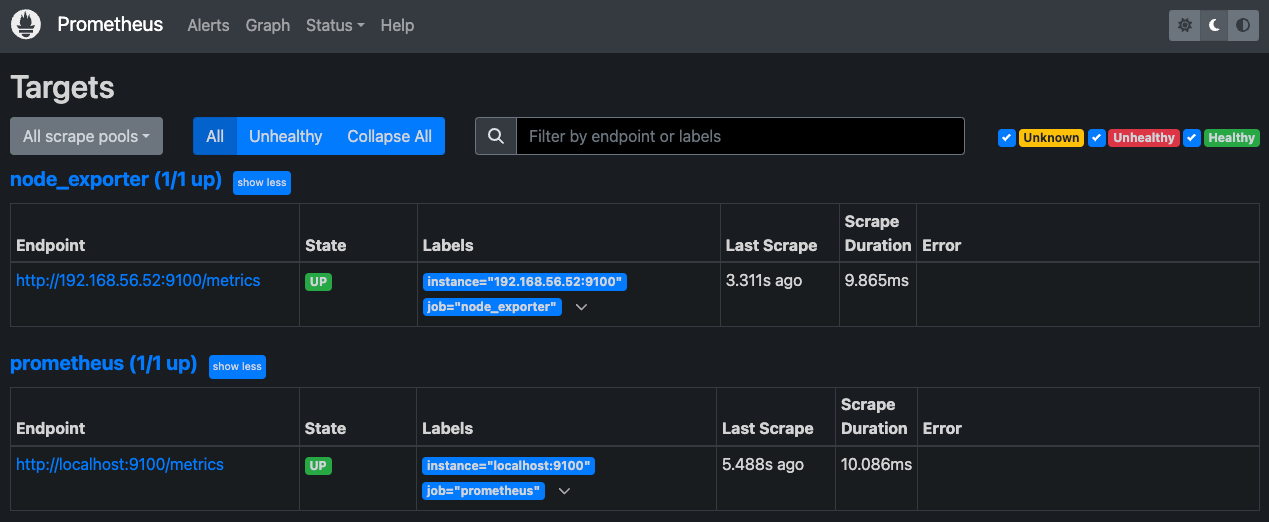[draft] 우분투에 Prometheus와 Grafana 그리고 Node Exporter를 설치하고 구성하는 방법