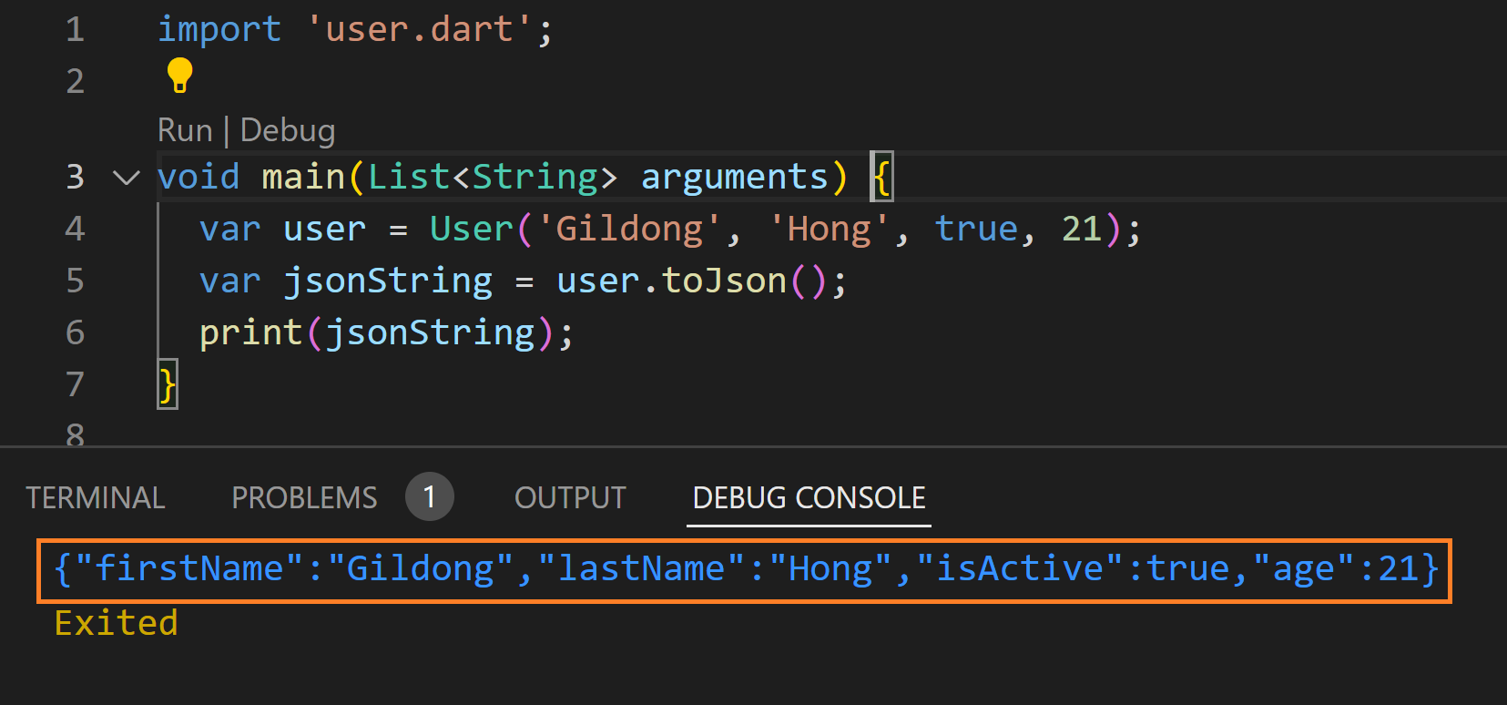 [flutter] Dart, JSON 수동 직렬화(Serialization) 하기