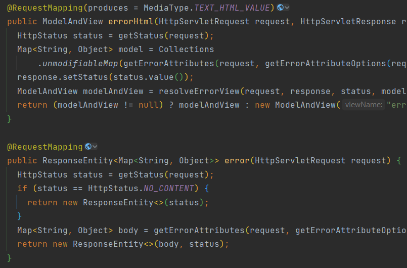 Spring 예외처리 - API, @ExceptionHandler