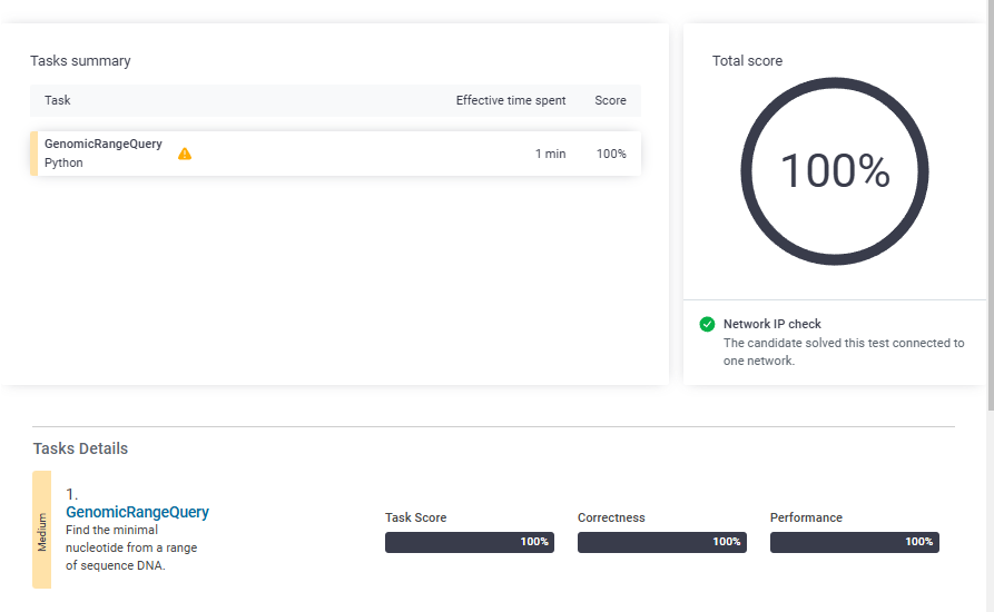 [Python] Codility - GenomicRangeQuery [문자열 탐색 최적화] — 외부 저장소