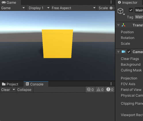 [Unity] FOV(Field of View)에 대해 알아보자