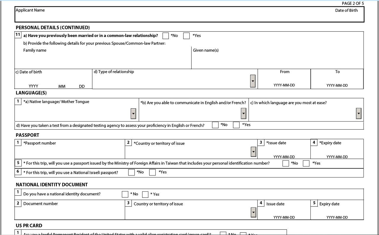 스스로 신청하는 캐나다 Study permit ... 4th