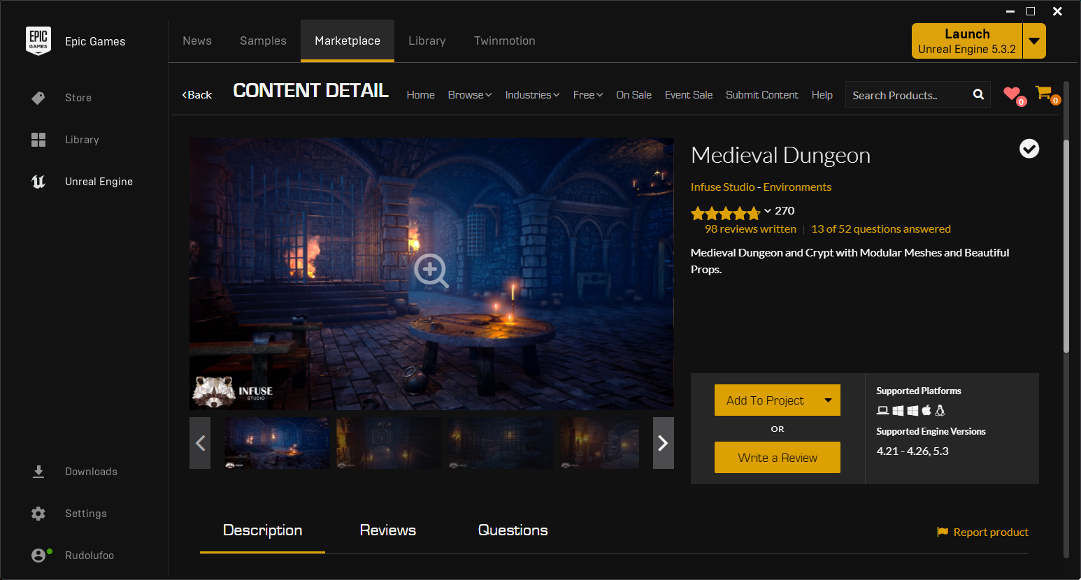 Unreal Day - 20 - Section Intro - Crypt Raider