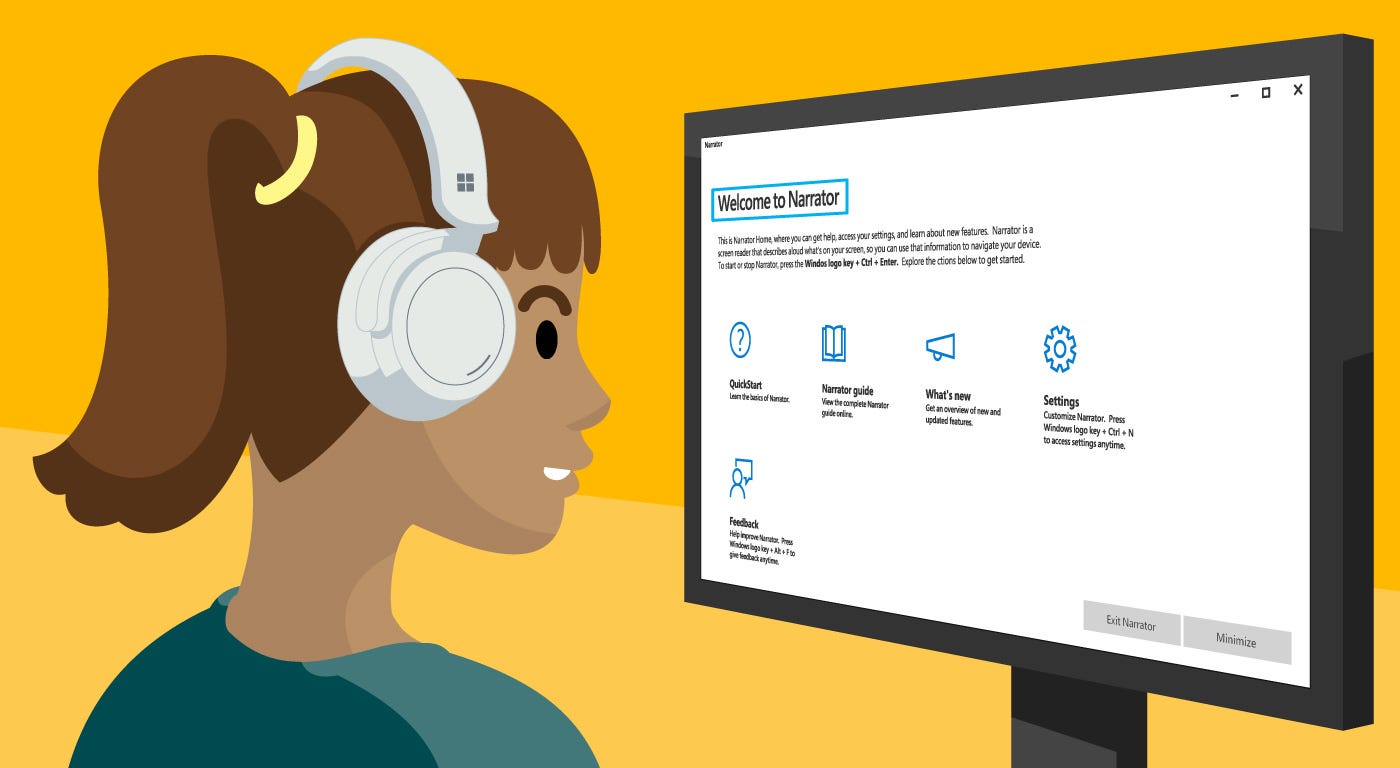 시각장애인은 어떻게 컴퓨터를 할까? 스크린리더 프로그램!