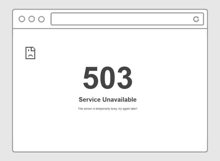 Linux : 503 Service Unavailable Error : 개념, 개요, 해결 방법