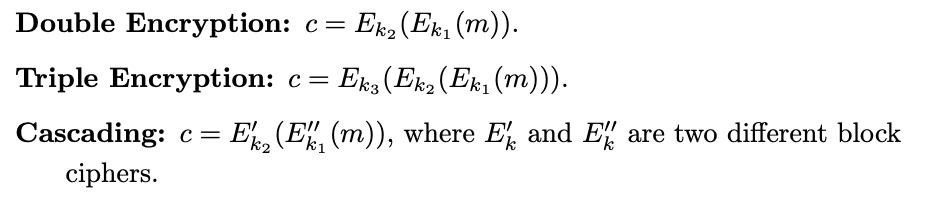 [Cryptography] 5. Block Cipher mode of Operation