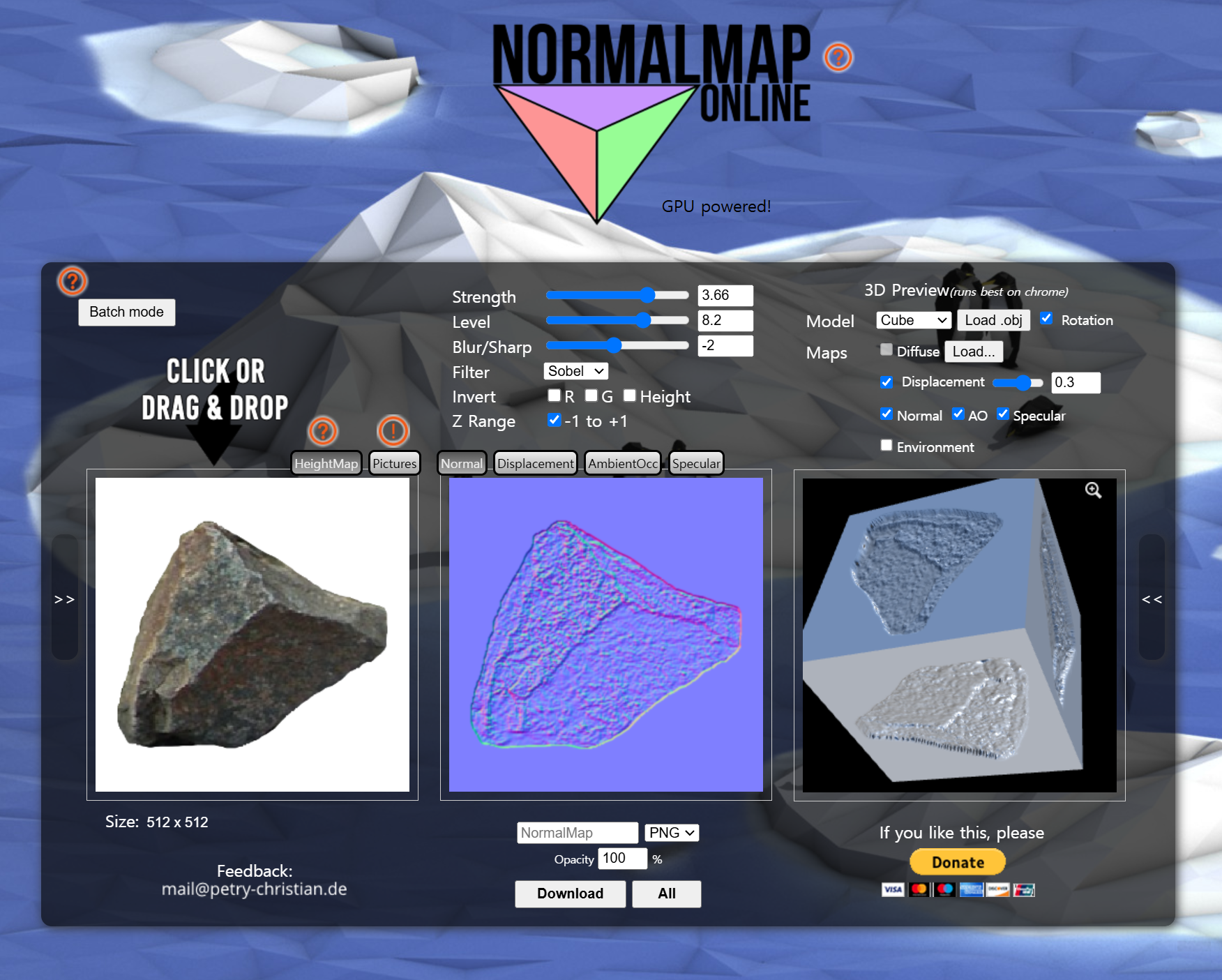 Normal Map 텍스처 제작하는 법 (1) Baking