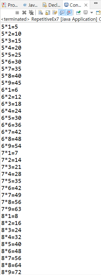 [Java 언어]반복문 실습(7) :: Jun_young