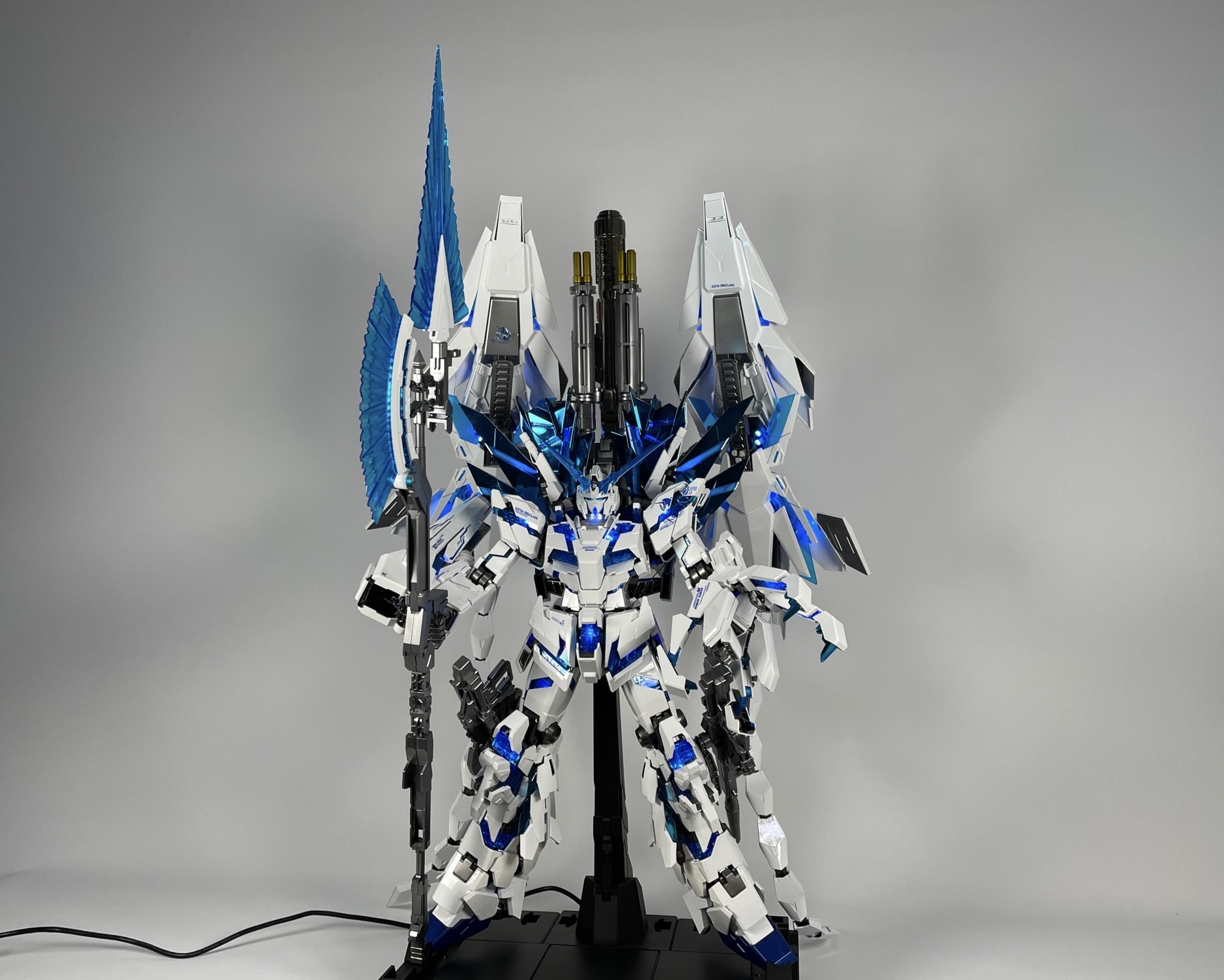 PG] RX-0 UNICORN GUNDAM PERFECTIBILITY DIVINE TITANIUM FINISH CUSTOM ...