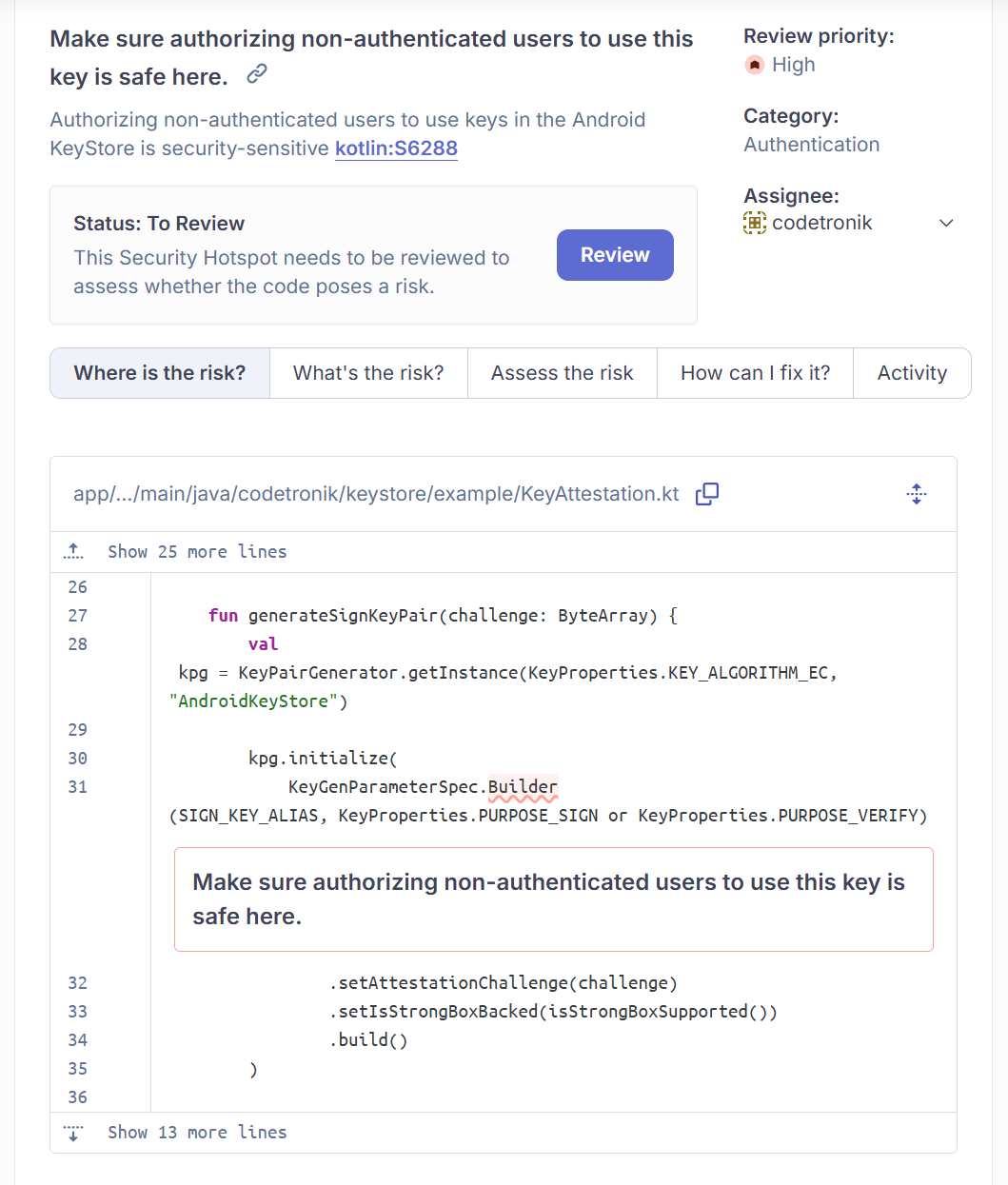 [GitHub] SonarCloud 통합 :: Codetronik