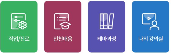 인천e배움캠퍼스 홈페이지 바로가기(https://incheon.hunet.co.kr/) - Bankmania