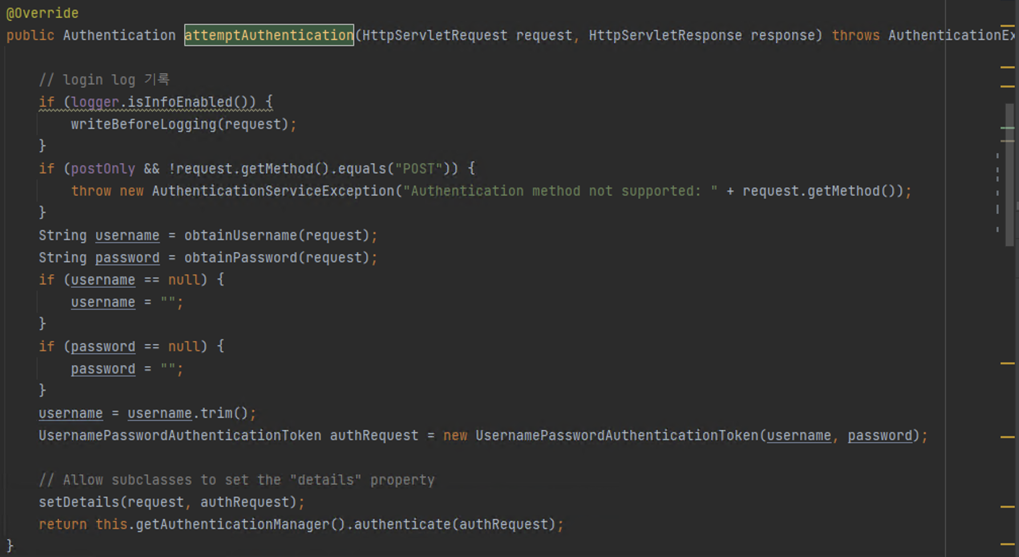 [Spring] AbstractAuthenticationProcessingFilter : Spring Security의 로그인 ...