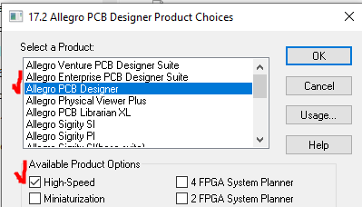 [PCB Editor] Allegro / OrCAD PCB High Speed Via structure기능 사용하기 :: 안산드레아스