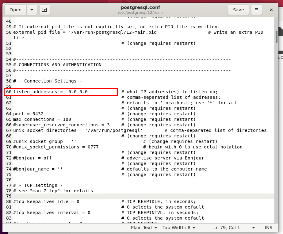 Ubuntu 에 Postgresql 설치 및 외부접속 :: Wooks
