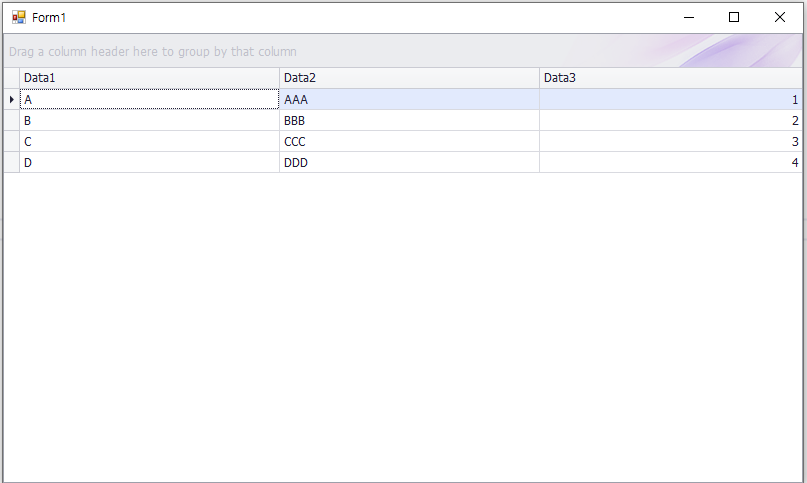 DevExpress - GridControl DataSource 쉽게 설정하는 법