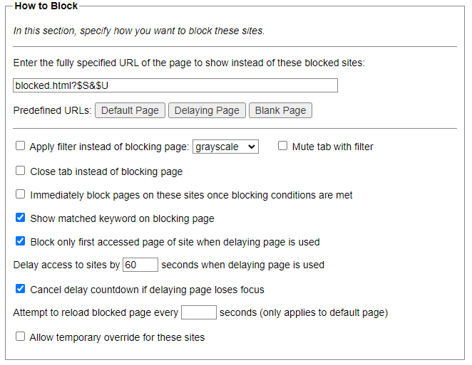 Tool / 집중을 위한 크롬 확장프로그램, Leechblock — enerGneer