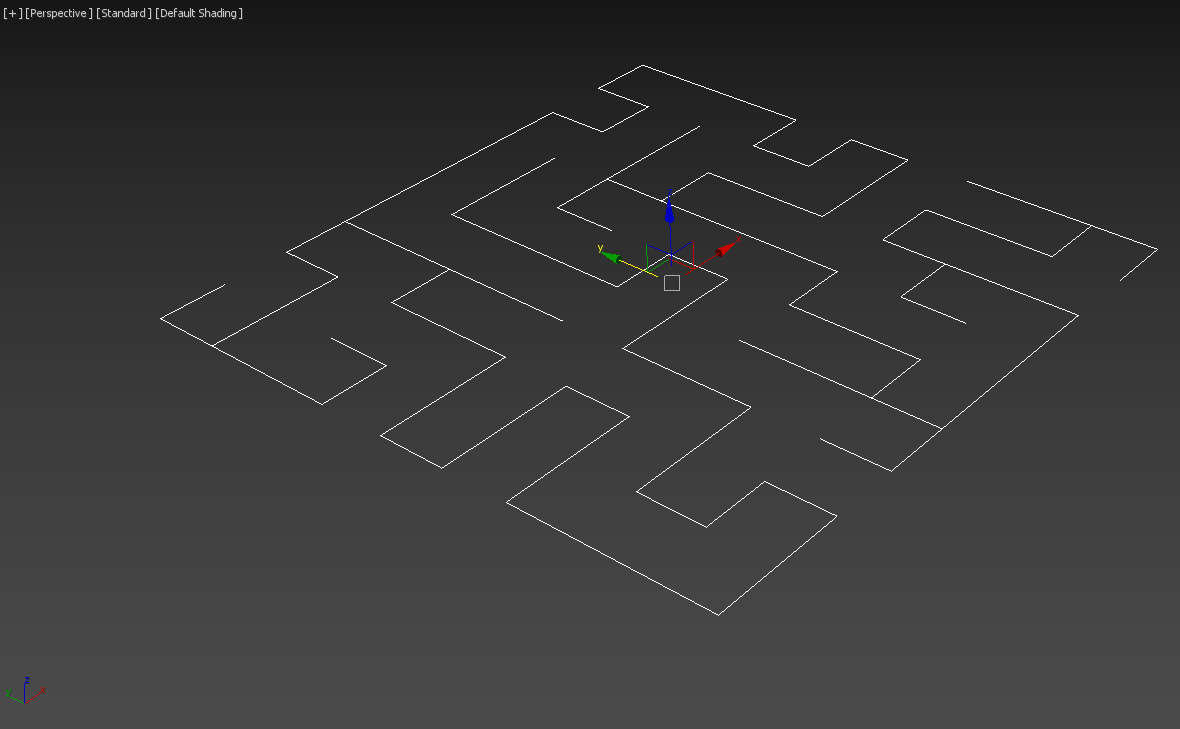 3D 맥스에서 자동으로 미로를 생성해주는 스크립트(labylinth maker)