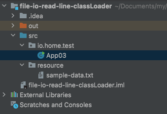 [Java 실습 #13] 파일 입출력(IO) - 파일 경로 찾기 ClassLoader 활용 (2) - jar 배포 후 jar파일 내부의 텍스트 파일 읽기