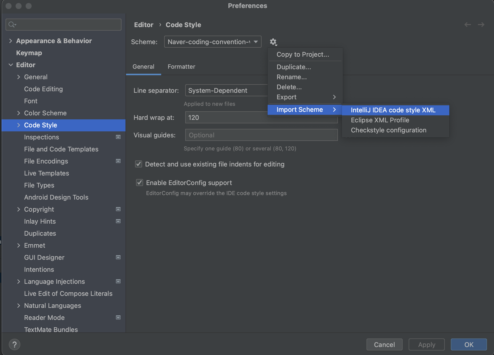 Intellij Naver Java intellij-naver-java