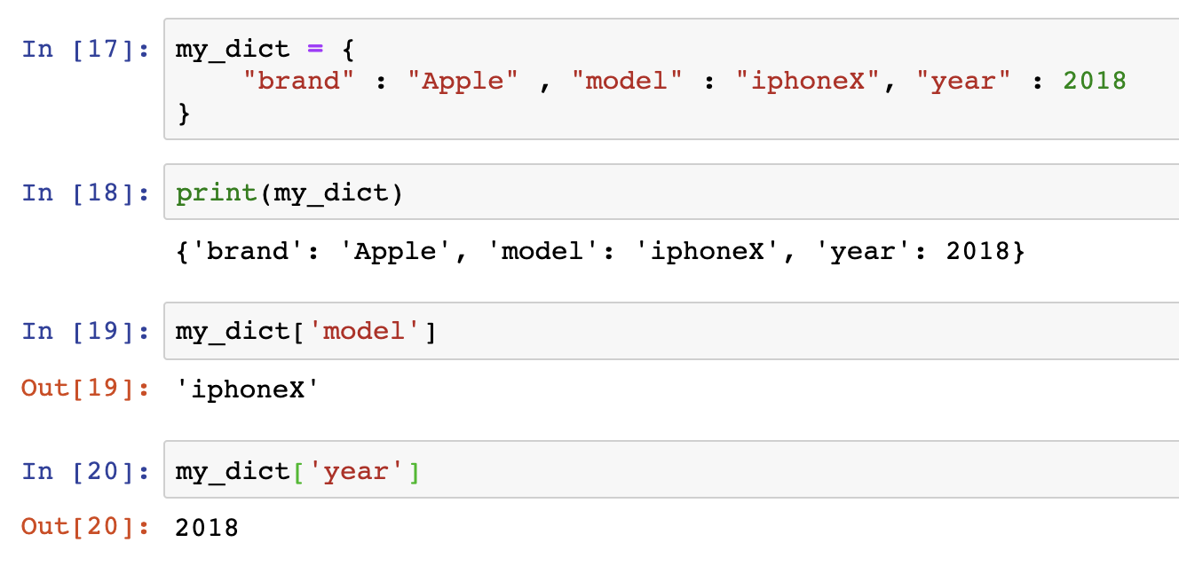 Python Dict Key Value Get 