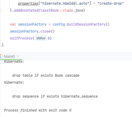hibernate.hbm2ddl-auto 옵션이 제대로 동작하지 않을 때