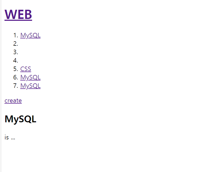 [생활코딩] WEB3 - PHP & MySQL