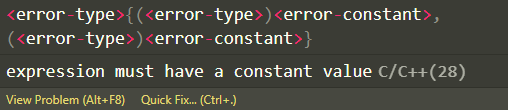 [C, C++] error: initializer element is not constant - 코드 다이어리