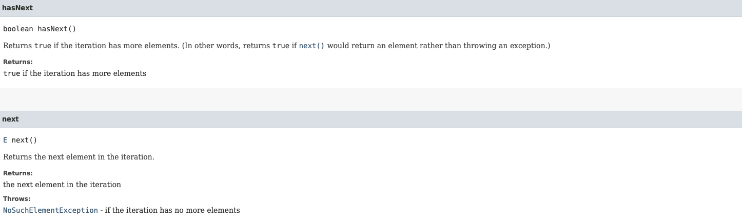(JAVA)hasNext() vs next() 메서드 차이점? :: 당근케잌
