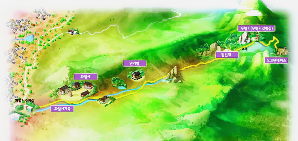 지리산 등산코스 베스트 5 : 소요시간, 난이도와 지도 확인하기