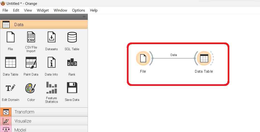[Orange3 강좌][Part2-1] 데이터 확인하기