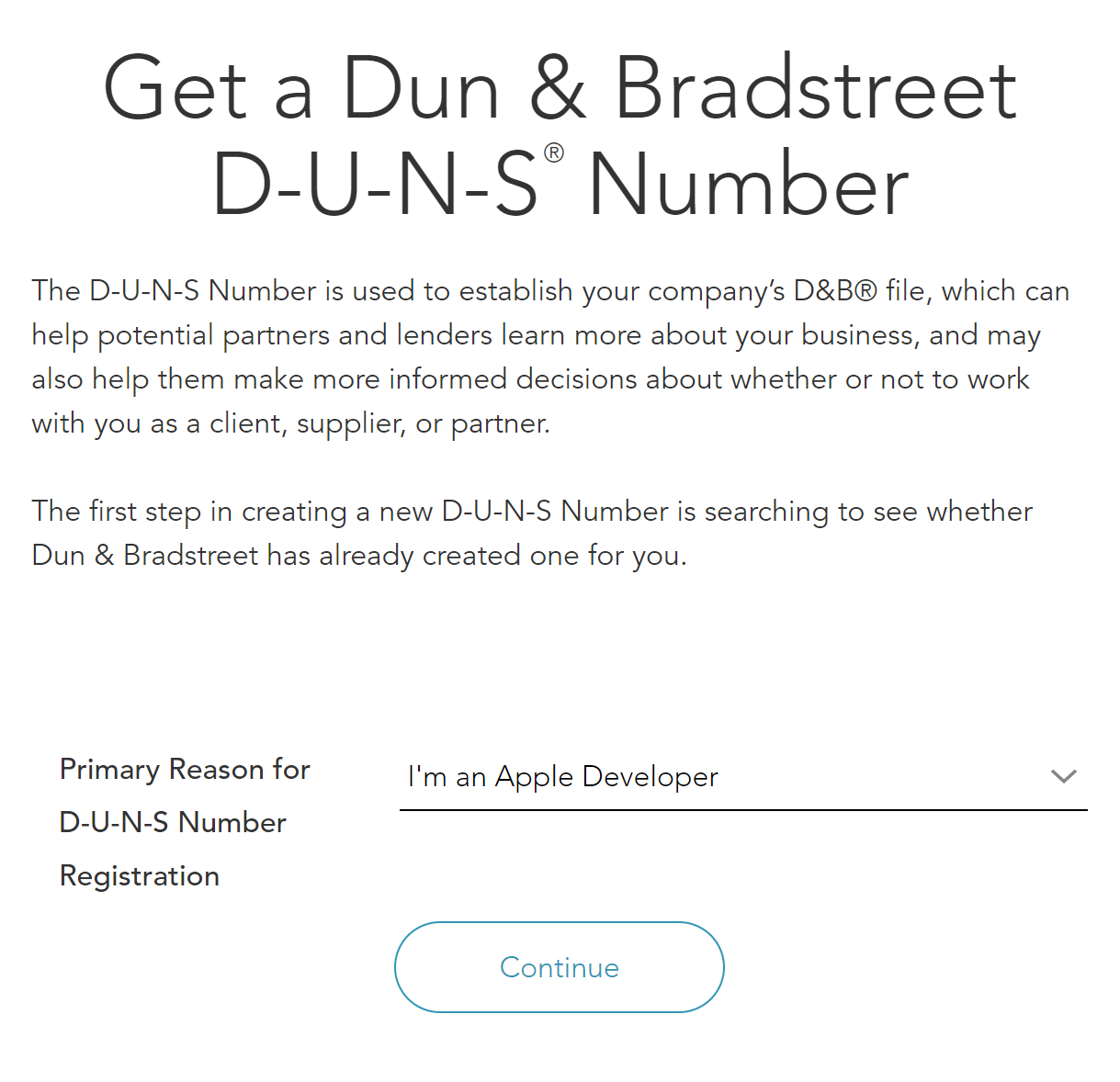 [Apple][Developer] 개인사업자 DUNS번호 발급 받는 방법 :: Tradgineer