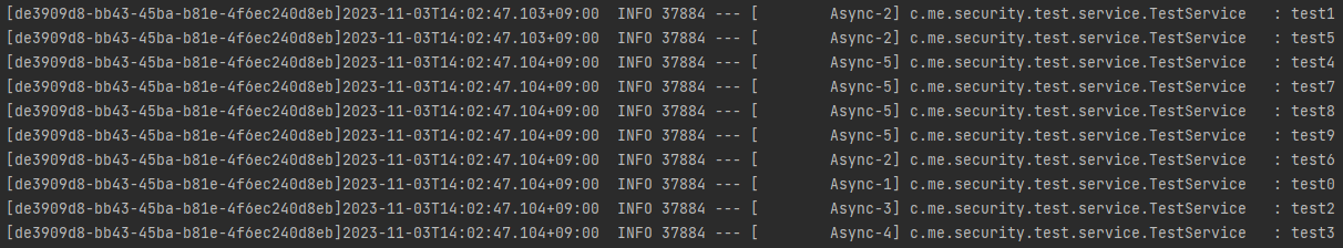 MDC, TaskDecorator 를 이용해서 비동기 쓰레드에서 로깅하기