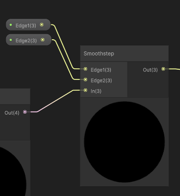 유니티 Smoothstep Node에 대해서 #Shader Graph