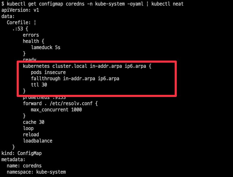 쿠버네티스에서 DNS주소 끝에 cluster.local이 붙는 이유
