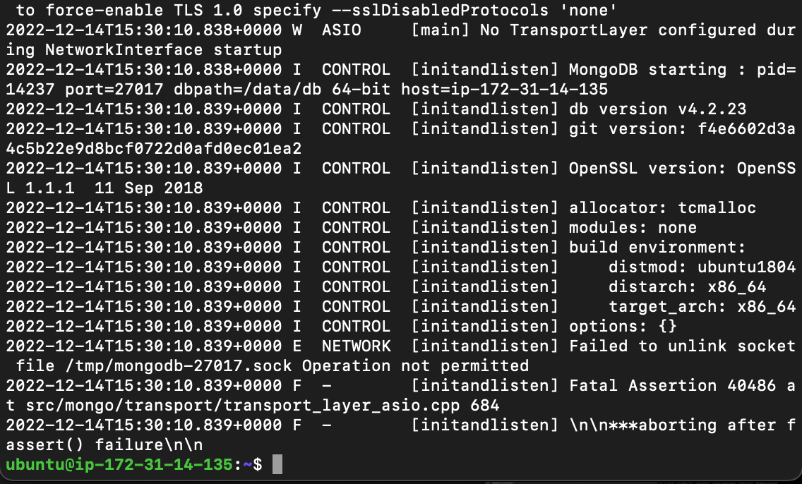 Node.js, MongoDB 설치 with Ubuntu@