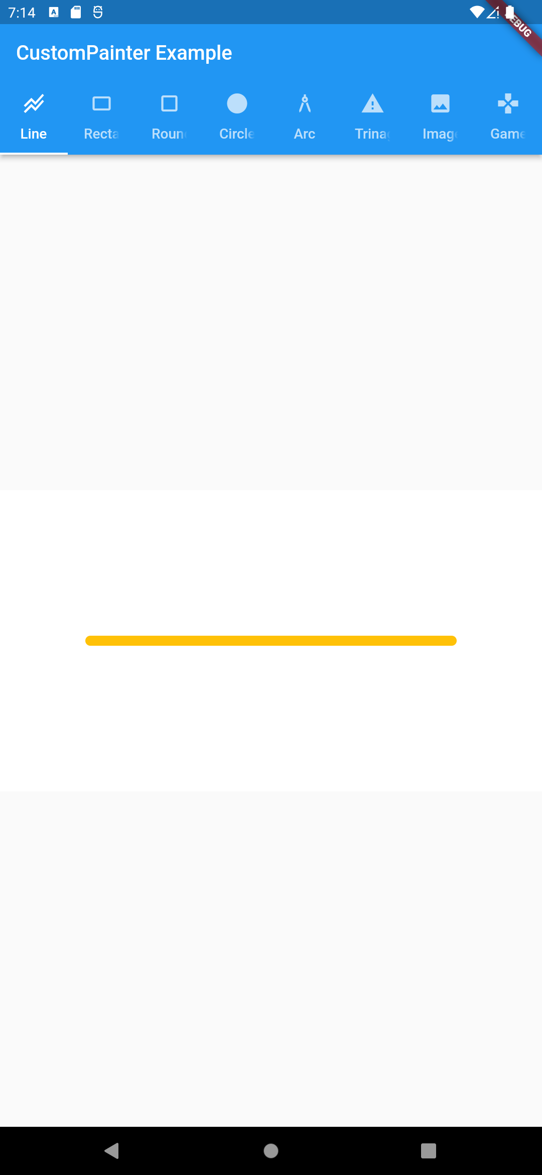 [Flutter] 1탄 CustomPainter로 픽셀 게임 만들기 (CustomPainter sampling, example - Line, Rectangle ...