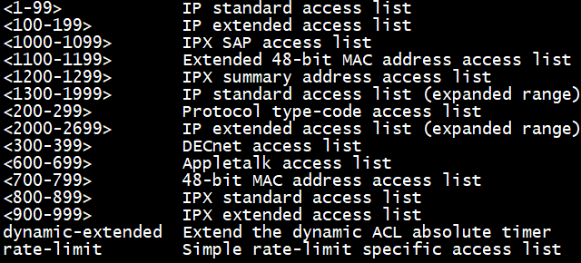 ACL(Access Control List)개념 및 구성