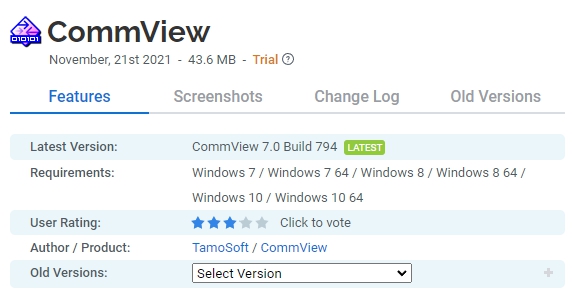 CommView 무료 다운로드