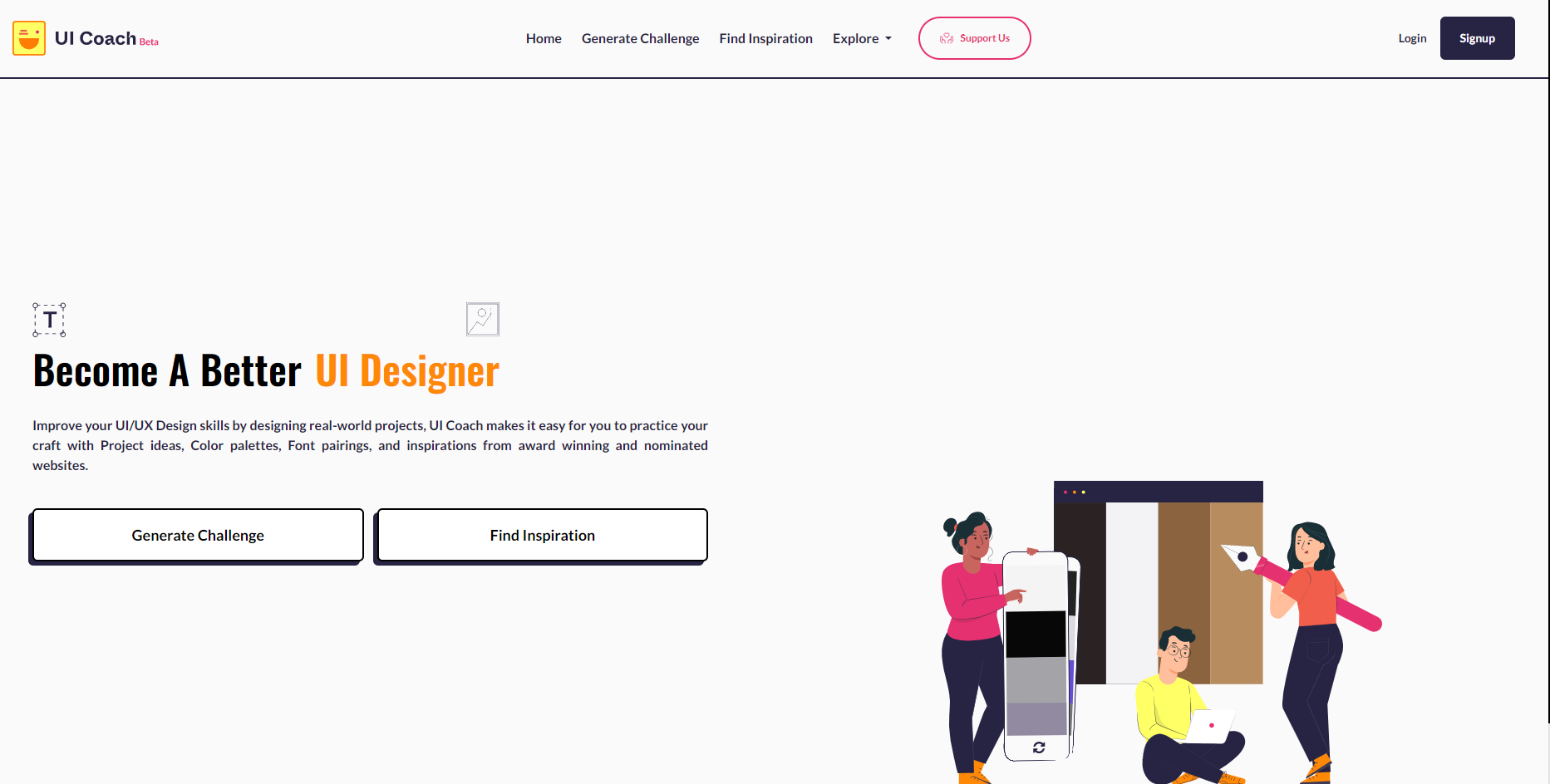 UI Coach.io | 쉽고 간단하게 UI/UX 만들기 유용한 사이트