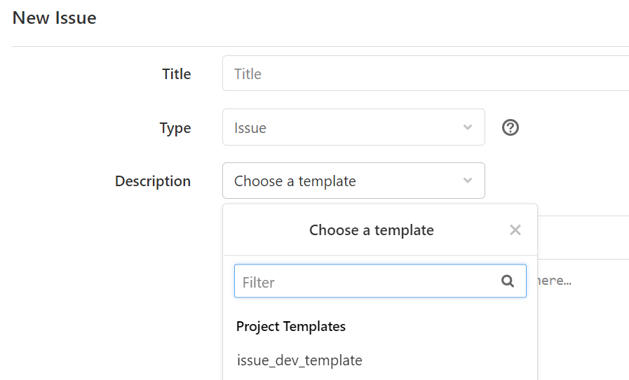 [Git] GitLab 에서 Template 설정하기 - Issue, MR Template