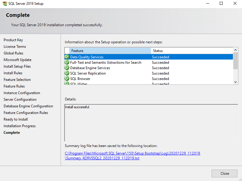 MS SQL Server 설치하기 (SQL Server 2019, SSMS)