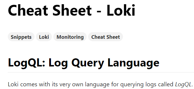18. Kube 교육 - Loki Logging System