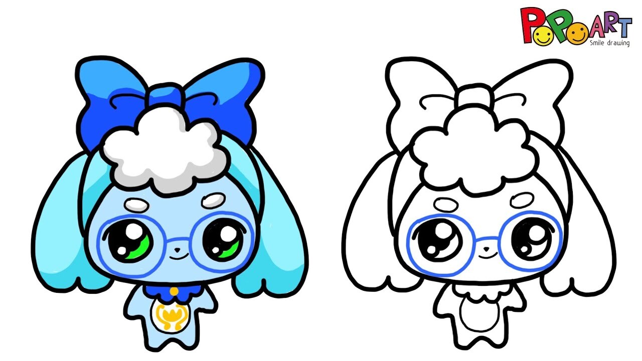 캐치 티니핑 색칠공부 무료 도안 프린트