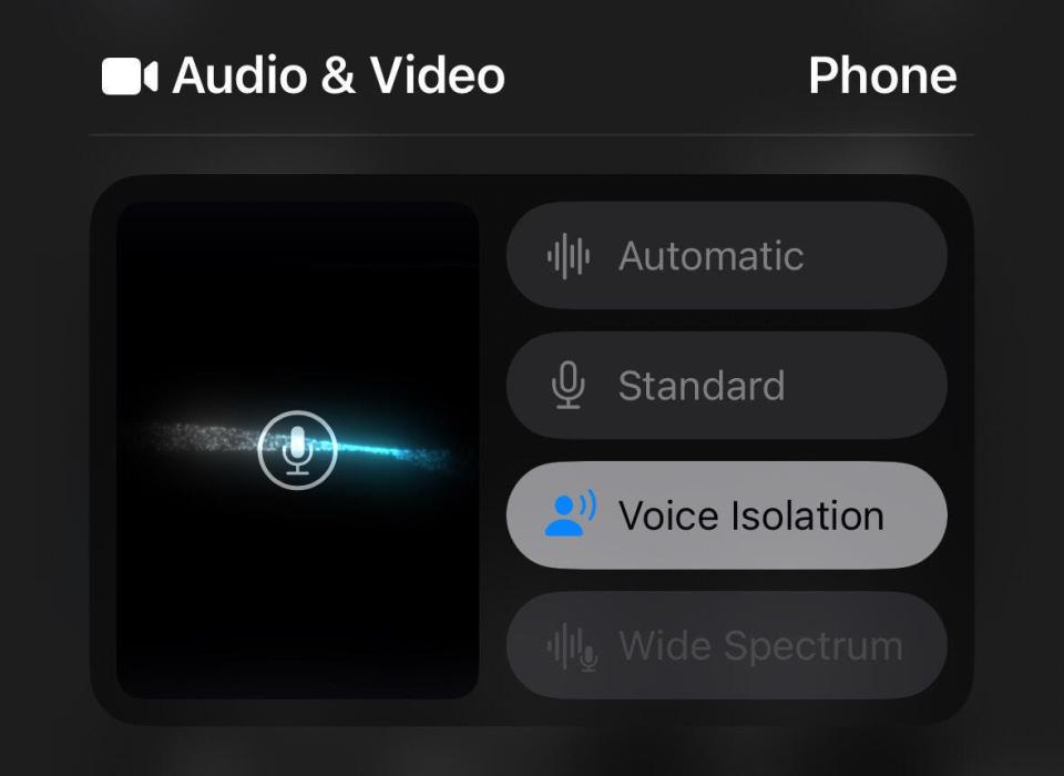 아이폰의 숨겨진 기능! 통화 음질을 향상시키는 ‘음성 격리(Voice Isolation)’ 기능