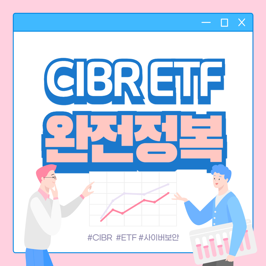 사이버 보안 CIBR ETF 총정리! (배당금, 배당일, 주가, 전망)